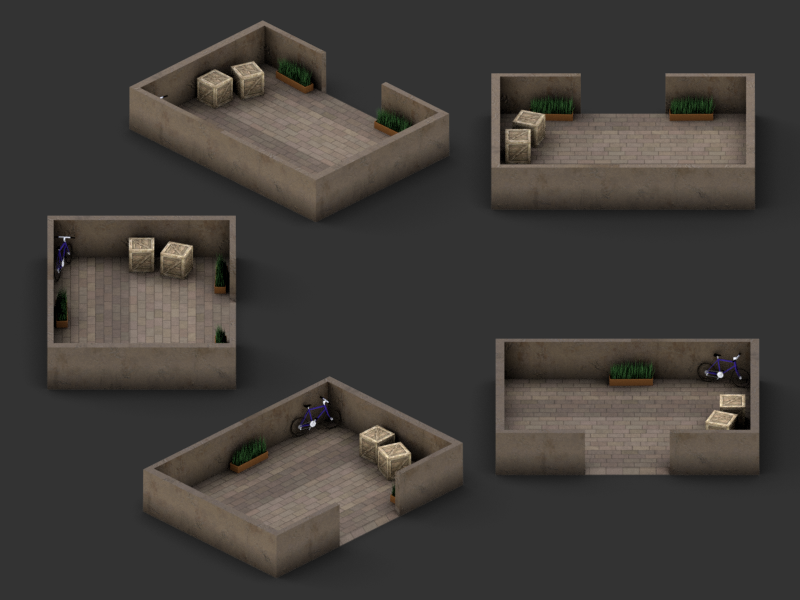 RTS Building and Streets Pack - Game Asset Packs